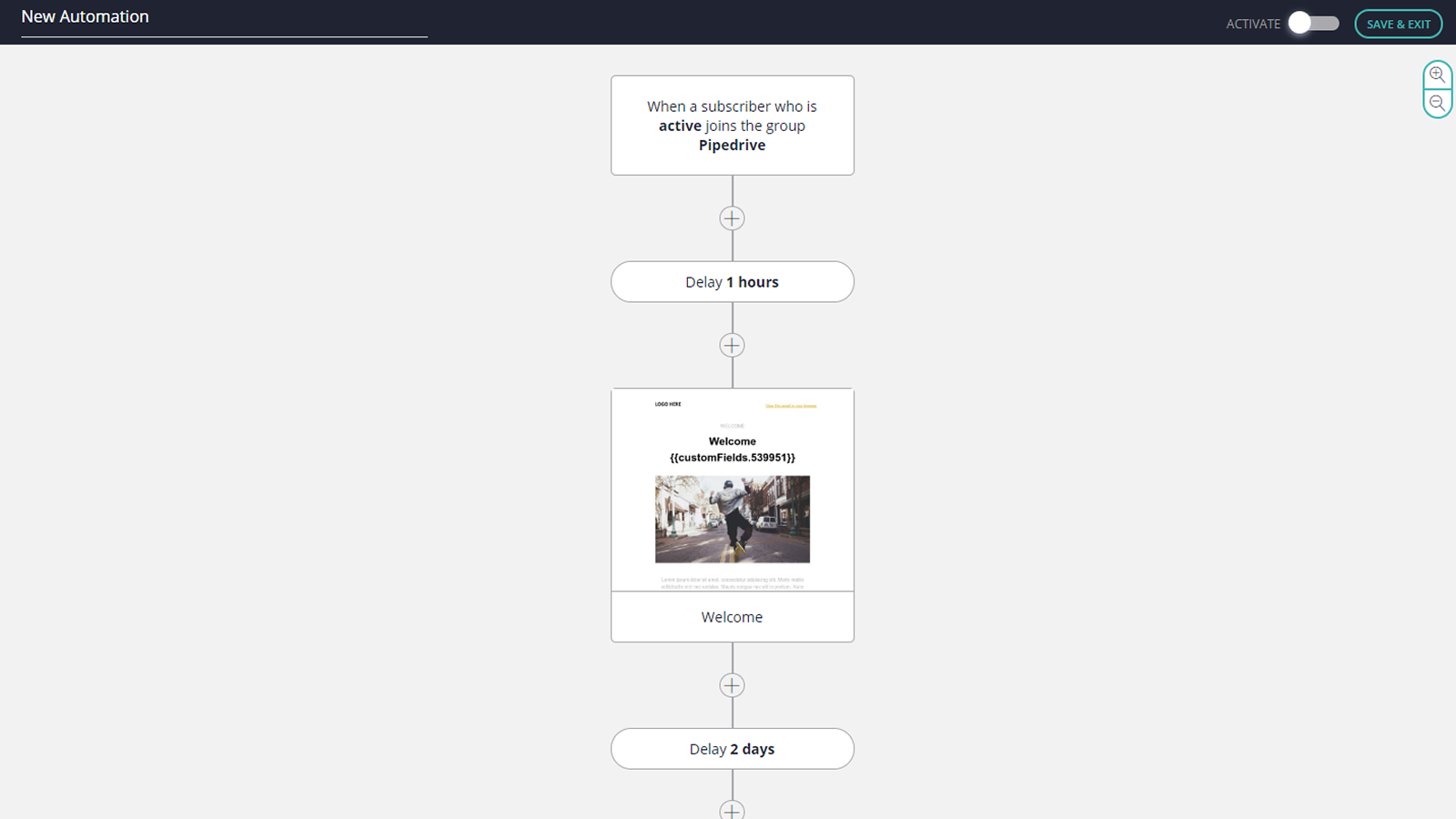 Pipedrive Integration Screenshot